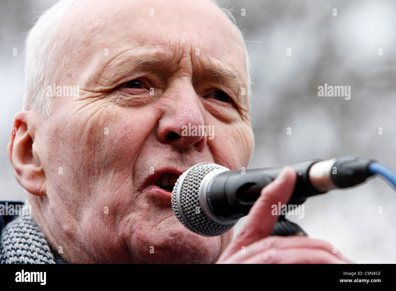 Former Labour Cabinet Minister Tony Benn MP Stock Photo - Alamy