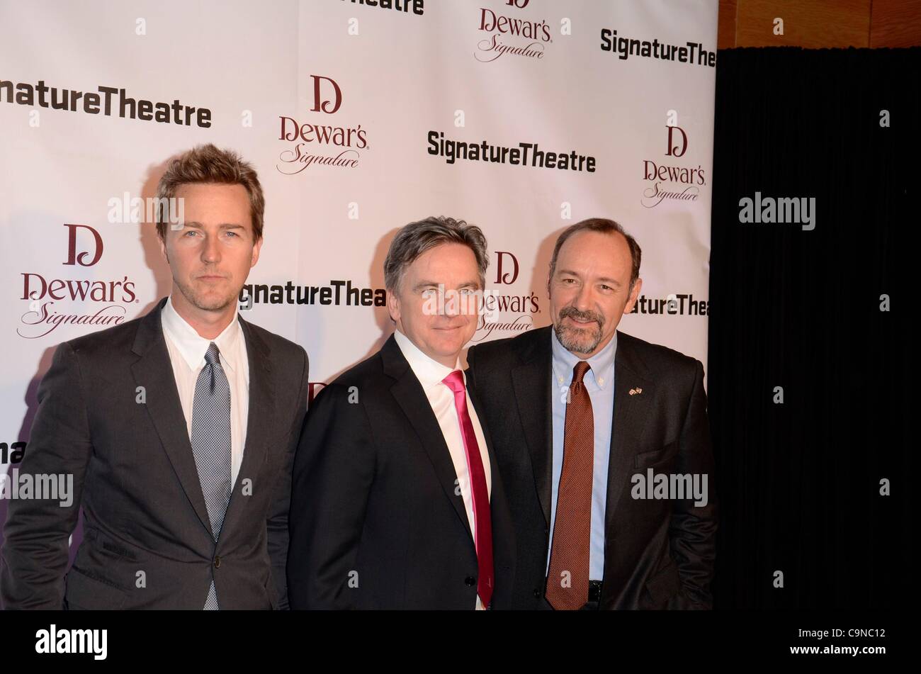Edward Norton, James Houghton, Kevin Spacey at arrivals for Signature ...