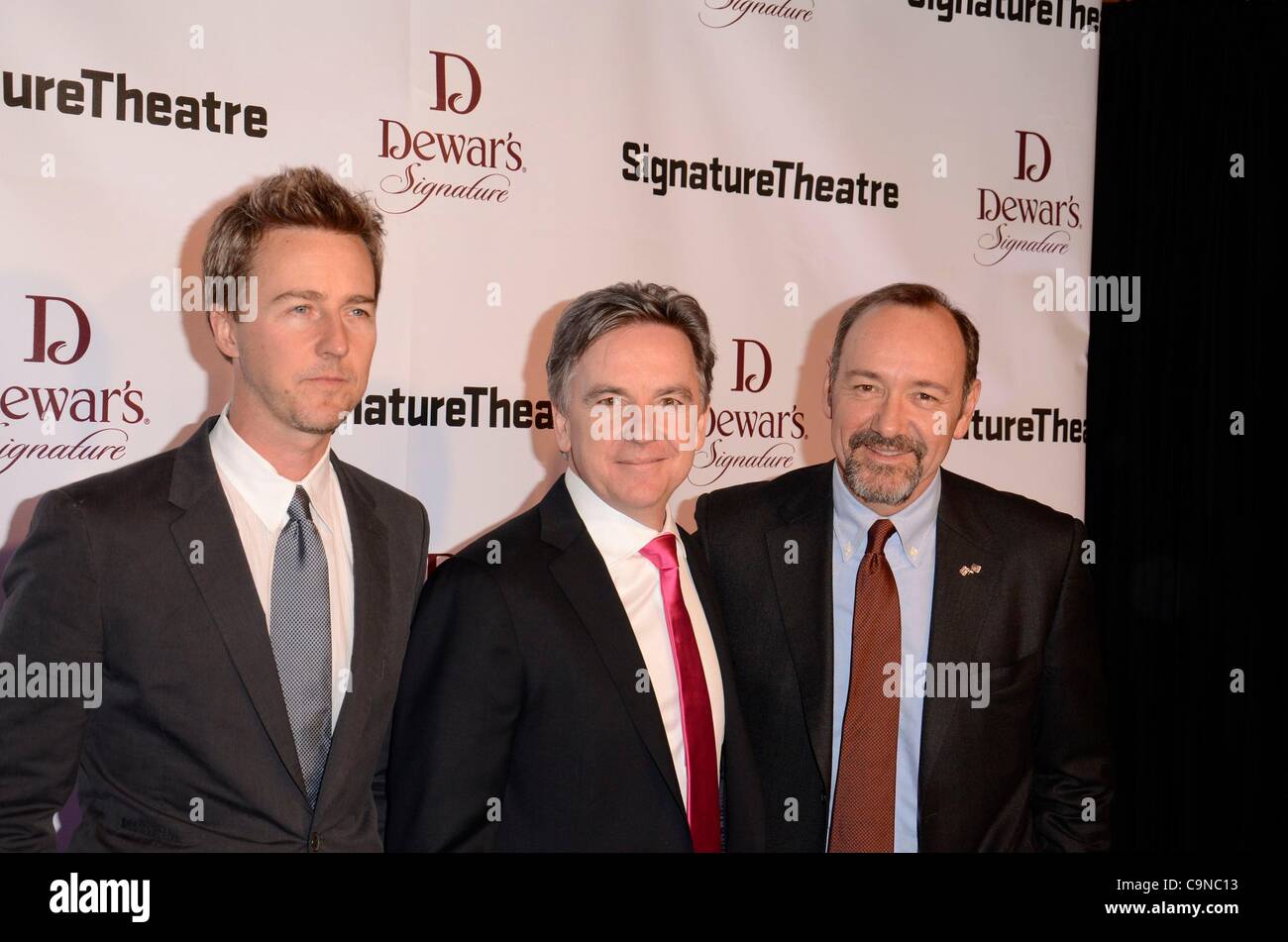 Edward Norton, James Houghton, Kevin Spacey at arrivals for Signature ...
