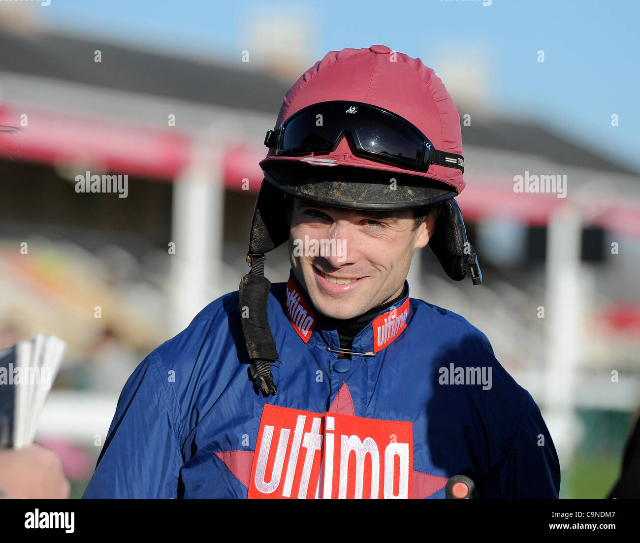 SAM THOMAS JOCKEY DONCASTER RACECOURSE DONCASTER ENGLAND 28 January ...