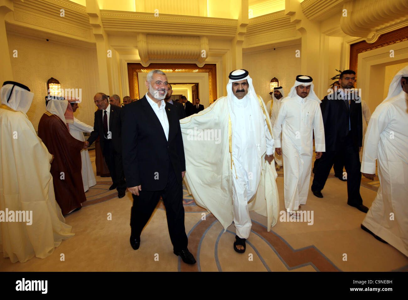 Jan. 30, 2012 - Doha, Doha, Qatar - Palestinian Prime Minister in Gaza ...