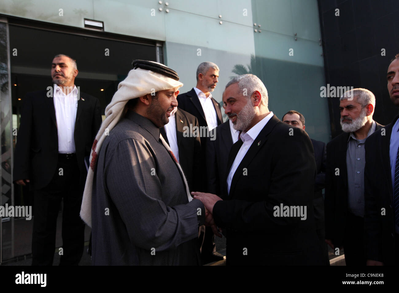 Jan. 31, 2012 - Doha, Doha, Qatar - Palestinian Prime Minister in Gaza ...