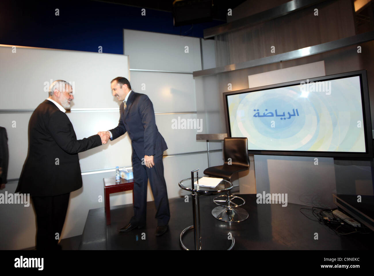 Jan. 31, 2012 - Doha, Doha, Qatar - Palestinian Prime Minister in Gaza ...