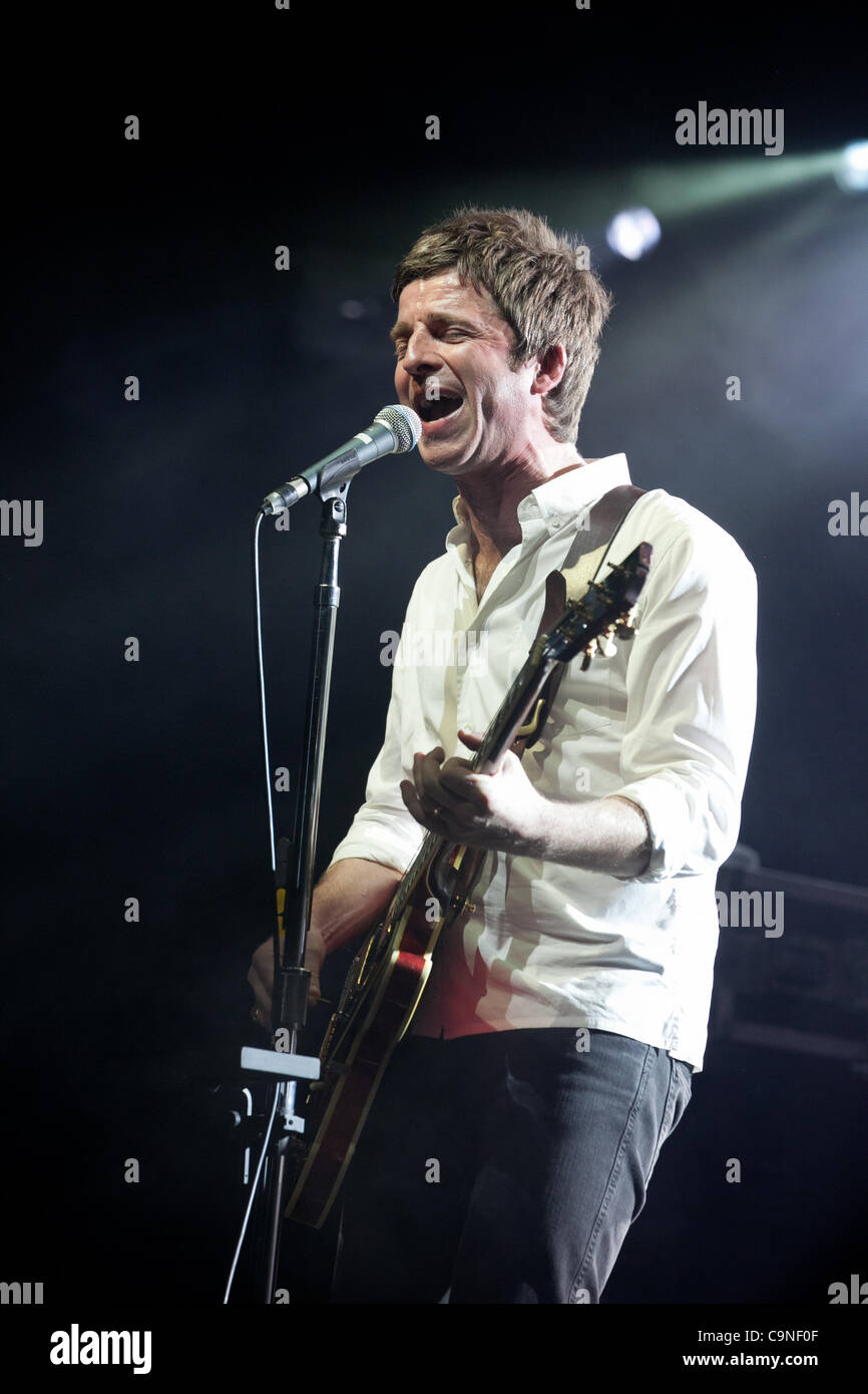 Noel Gallagher and the High Flying Birds performing at Big Day Out ...