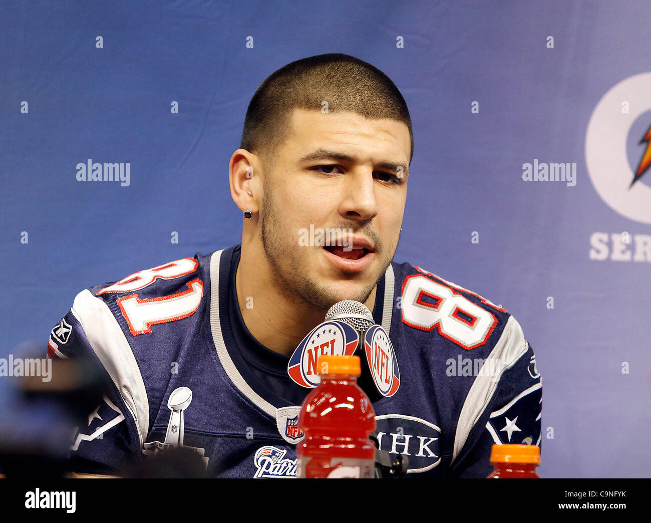 Aaron hernandez hi-res stock photography and images - Alamy