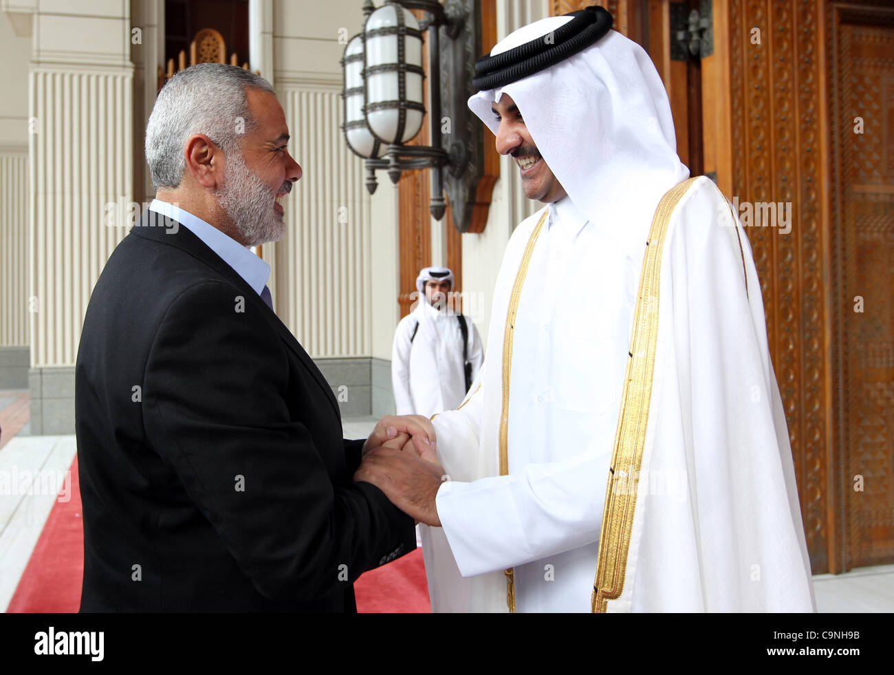 Feb. 1, 2012 - Doha, Doha, Qatar - Palestinian Prime Minister in Gaza ...