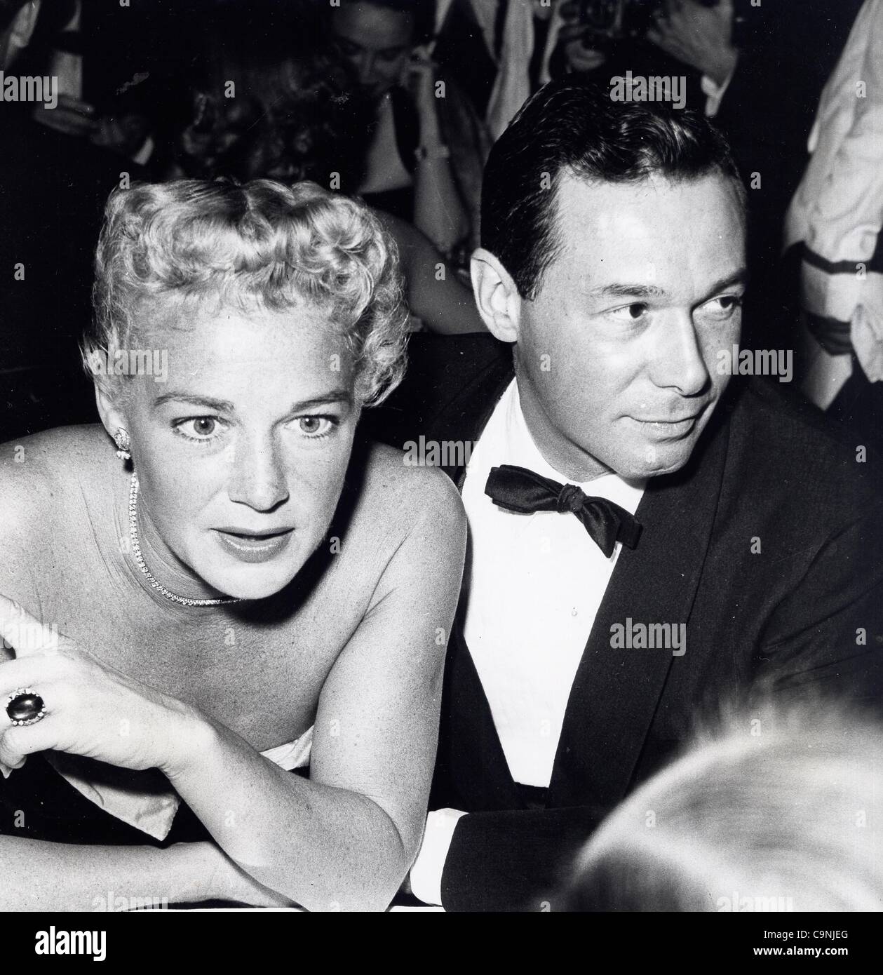 BETTY HUTTON with Alan Livingston at the Biltmore Bowl for the Friars ...