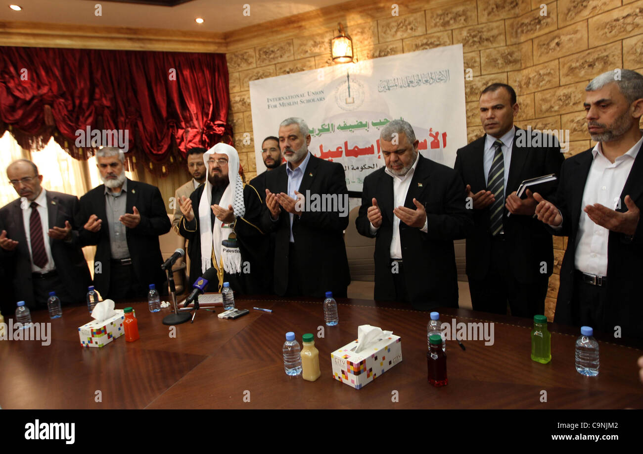 Feb. 1, 2012 - Doha, Qatar - Palestinian Prime Minister in Gaza Strip ...