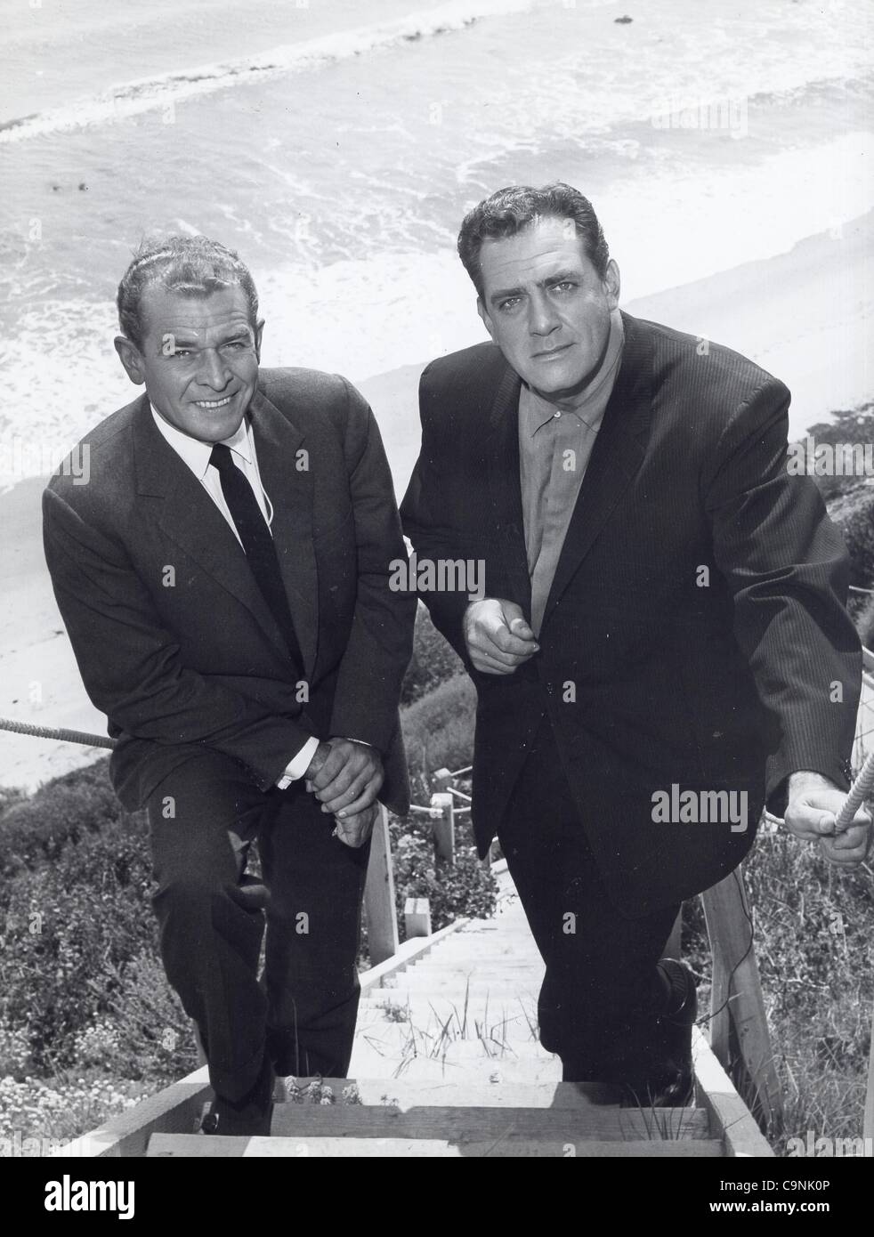 RAYMOND BURR Charles Collingwood.(Credit Image: Â© Globe Photos ...