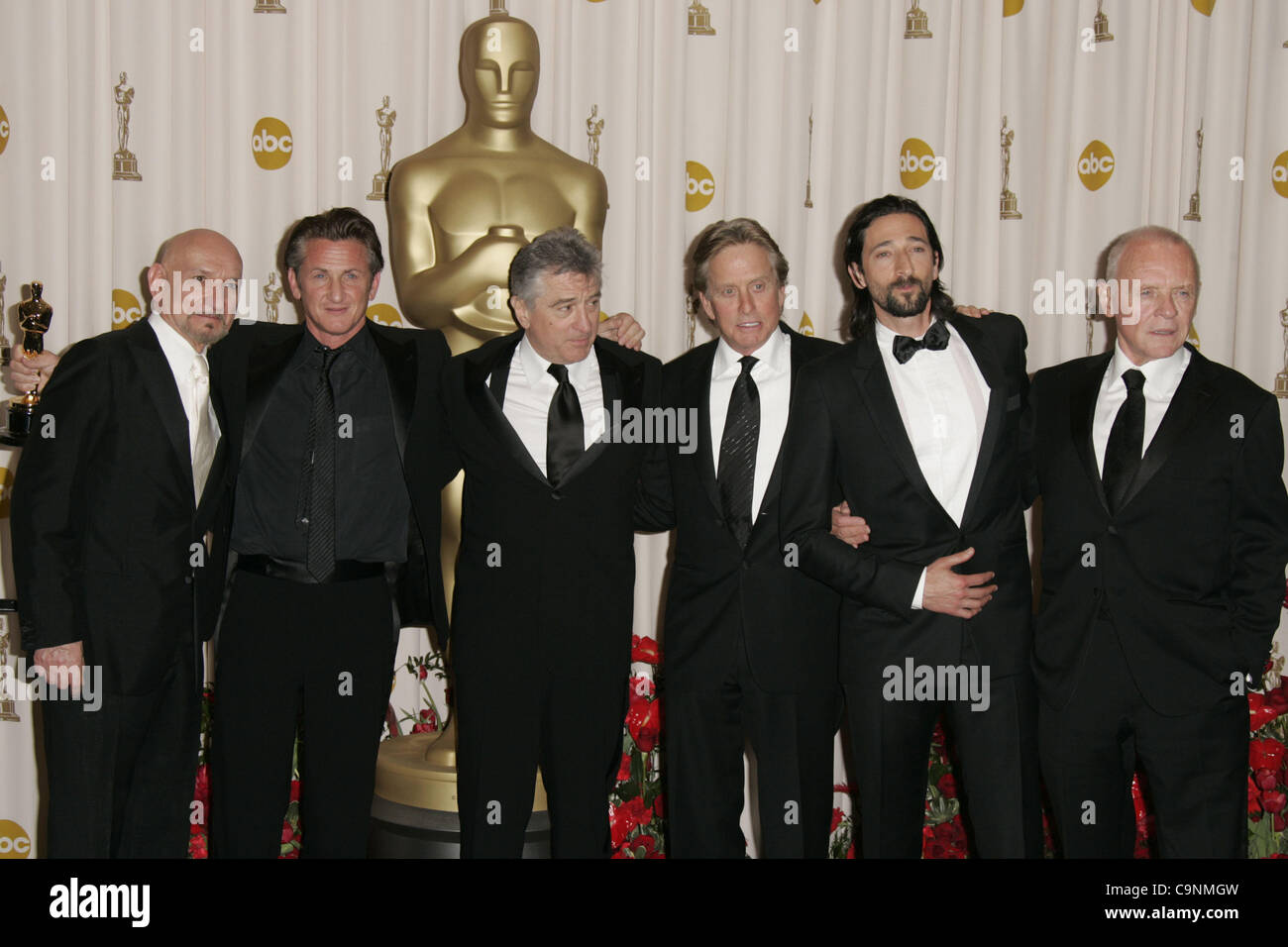 Feb 22, 2009 - Hollywood, California, USA - (L-R) Actors BEN KINGSLEY ...