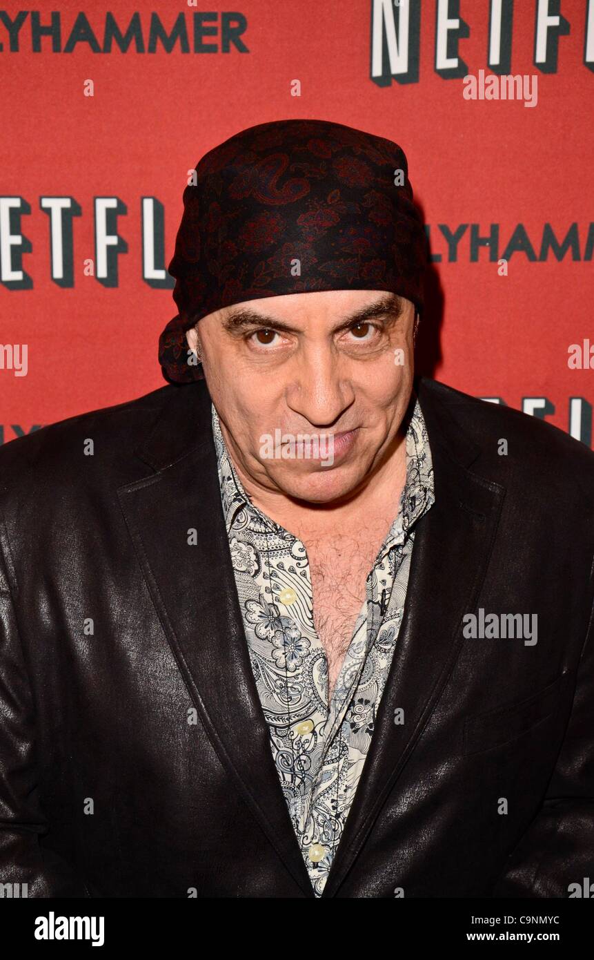 Steven Van Zandt at arrivals for Netflix Series Premiere of LILYHAMMER ...