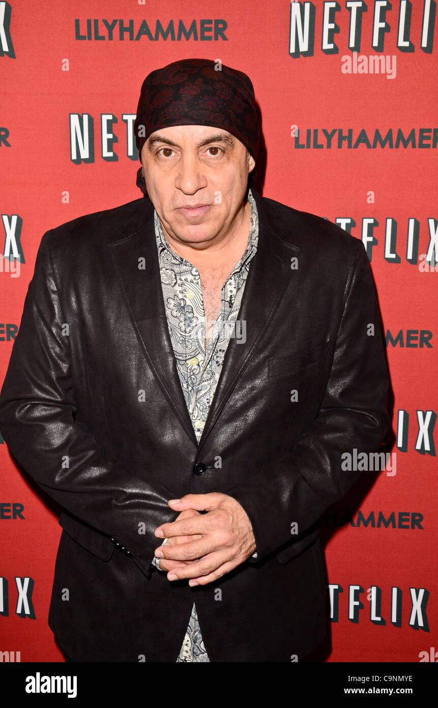 Steven Van Zandt at arrivals for Netflix Series Premiere of LILYHAMMER ...