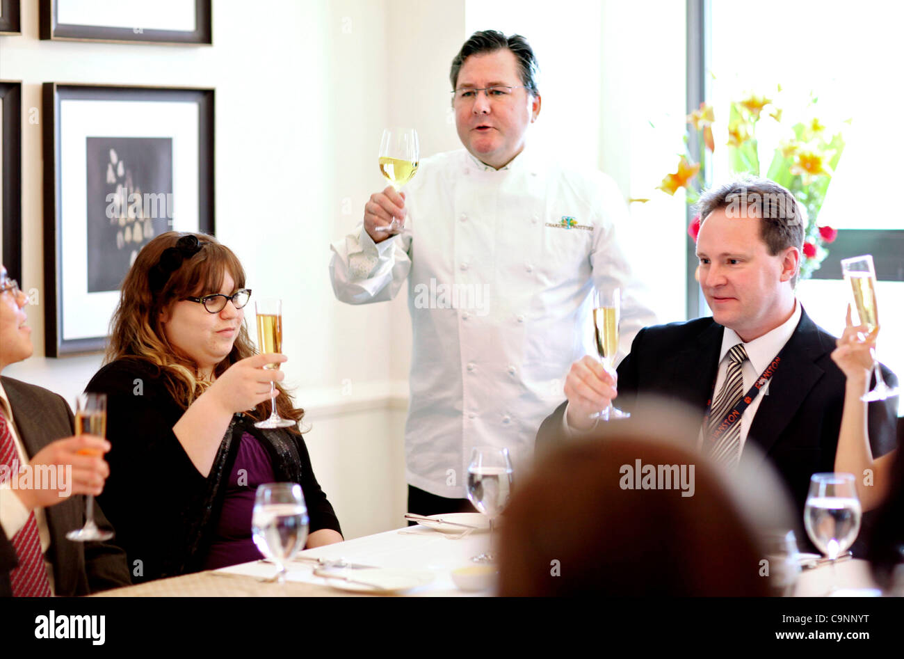 March 24, 2011 - Chicago, Illinois, USA - Chef Charlie Trotter, owner ...