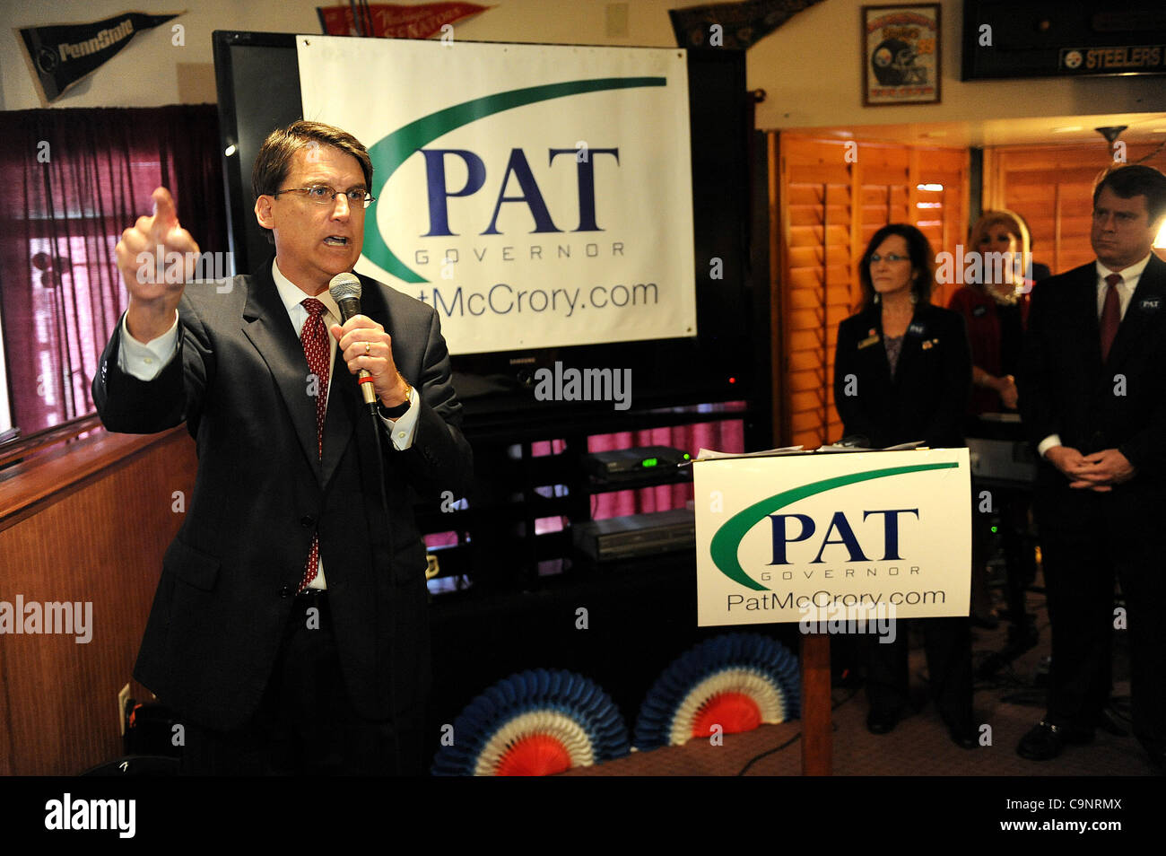 Feb. 2, 2012 - Wilmington, North Carolina; USA - Former Charlotte Mayor ...