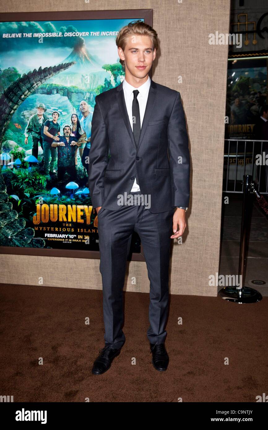 Austin Butler at arrivals for JOURNEY 2: THE MYSTERIOUS ISLAND Premiere ...