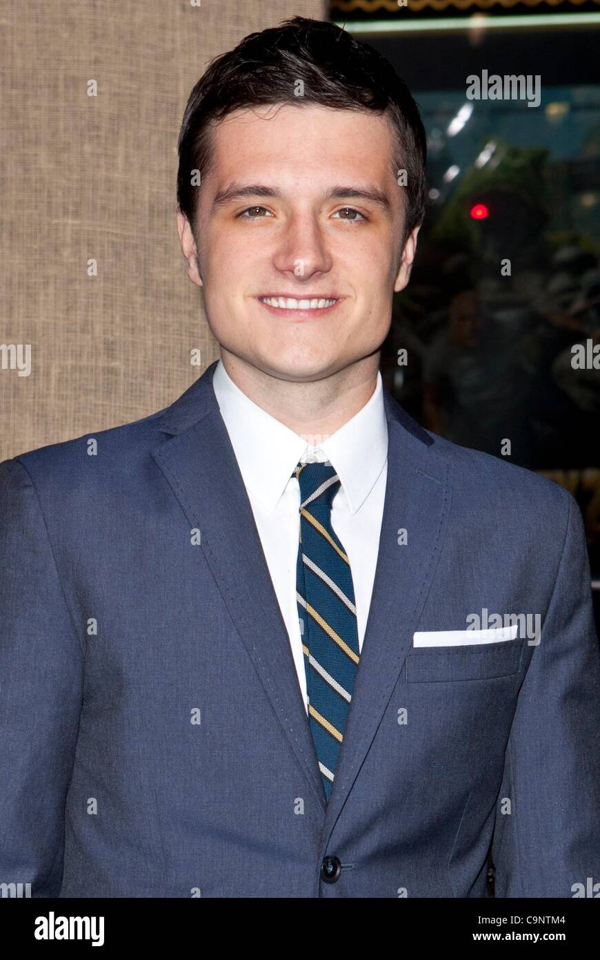 Josh Hutcherson at arrivals for JOURNEY 2: THE MYSTERIOUS ISLAND ...