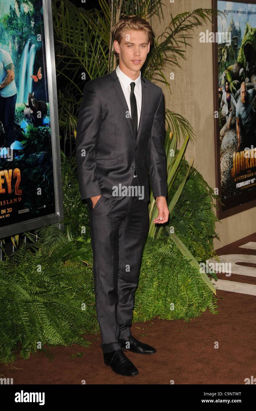 Austin Butler at arrivals for JOURNEY 2: THE MYSTERIOUS ISLAND Premiere ...