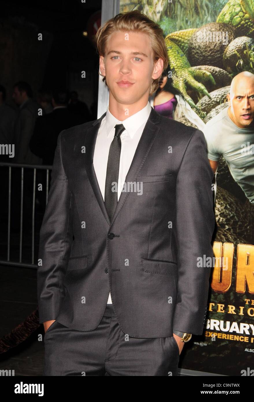 Austin Butler at arrivals for JOURNEY 2: THE MYSTERIOUS ISLAND Premiere ...