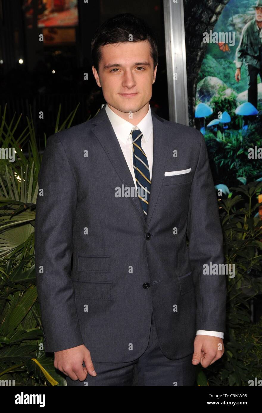 Josh Hutcherson at arrivals for JOURNEY 2: THE MYSTERIOUS ISLAND ...