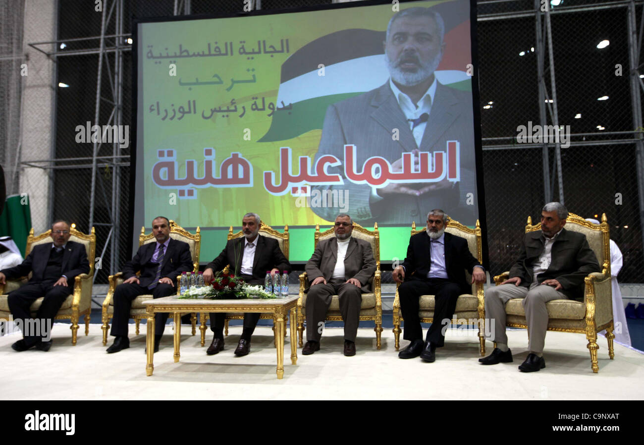 Feb. 2, 2012 - Doha, Doha, Qatar - Palestinian Prime Minister in Gaza ...