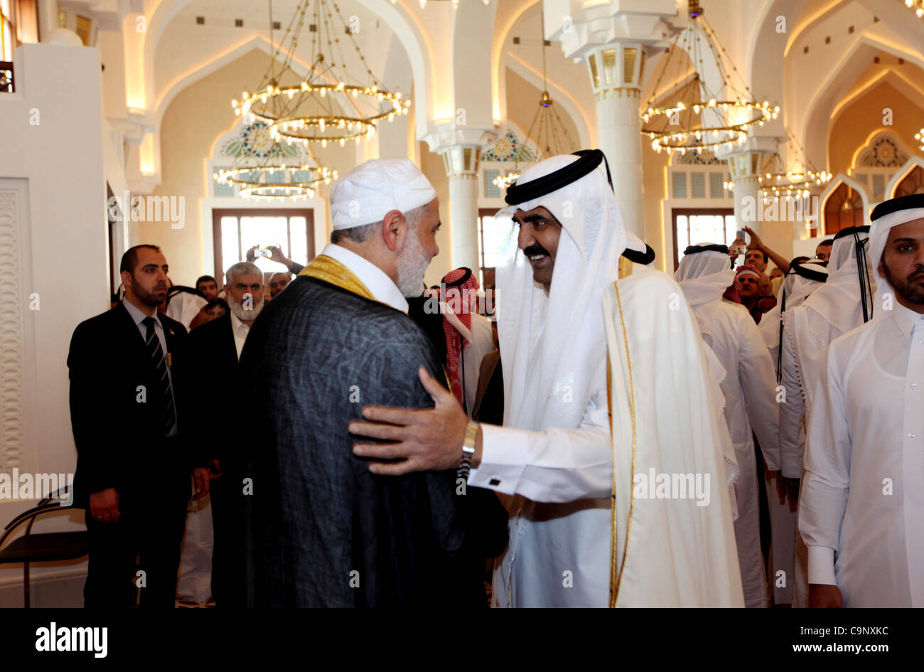Feb. 2, 2012 - Doha, Doha, Qatar - Palestinian Prime Minister in Gaza ...