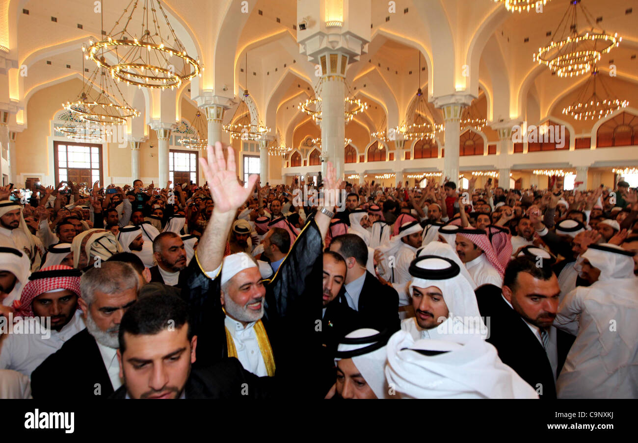 Feb. 2, 2012 - Doha, Doha, Qatar - Palestinian Prime Minister in Gaza ...