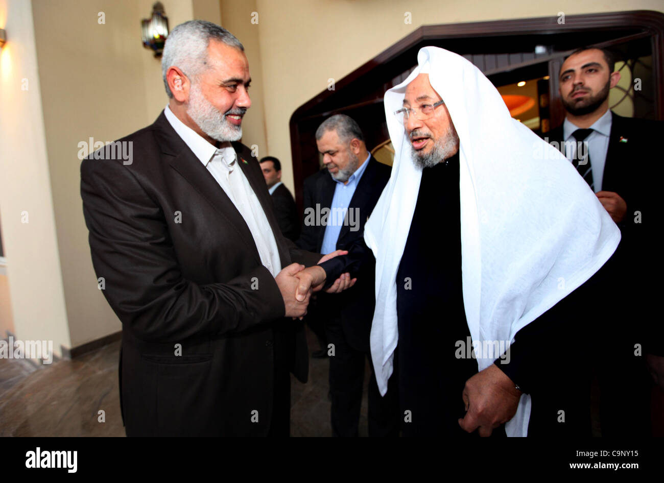 Feb. 3, 2012 - Doha, Doha, Qatar - Palestinian Prime Minister in Gaza ...