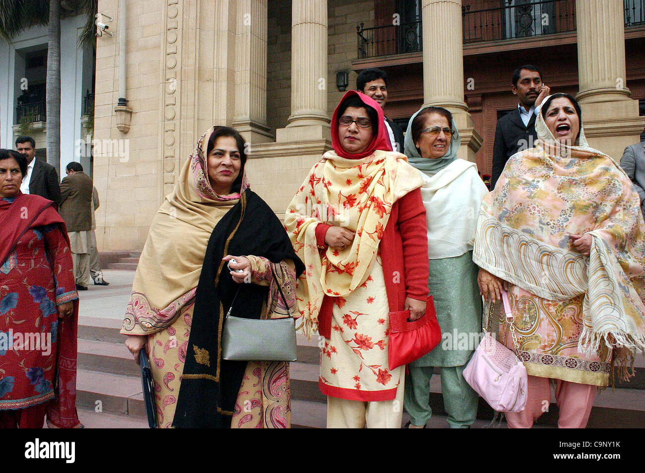 Punjab assembly building lahore muslim league n lawmaker hi-res stock ...