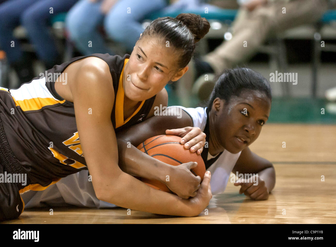 Feb. 4, 2012 - Cleveland, Ohio, U.S - Valparaiso forward Ashley Varner ...