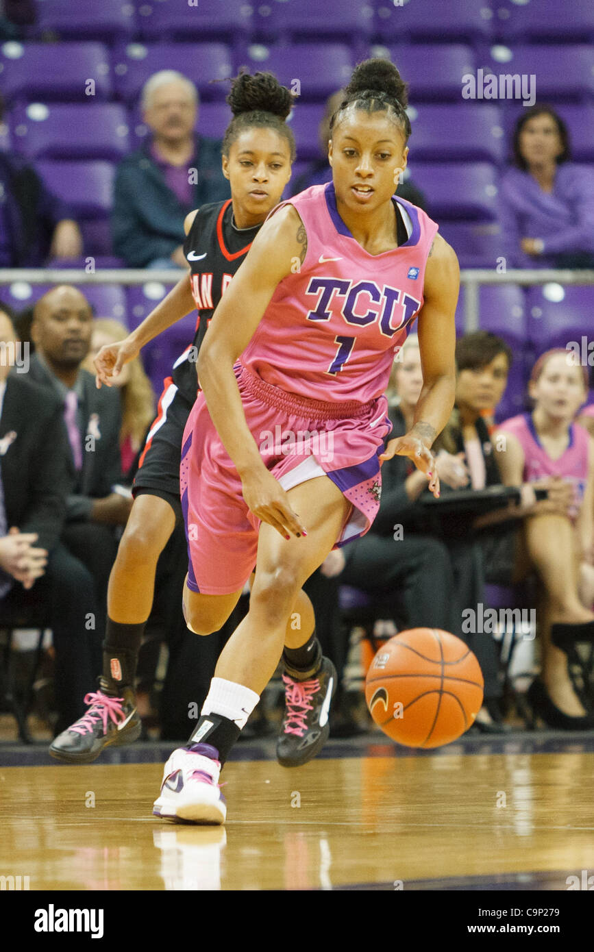 Feb. 4, 2012 - Fort Worth, Texas, US - TCU Horned Frogs Guard ...
