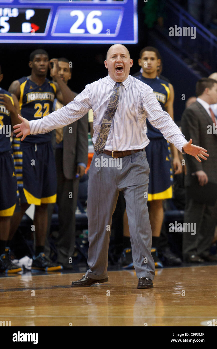 Feb. 4, 2012 - South Bend, Indiana, U.S - Marquette head coach Buzz ...
