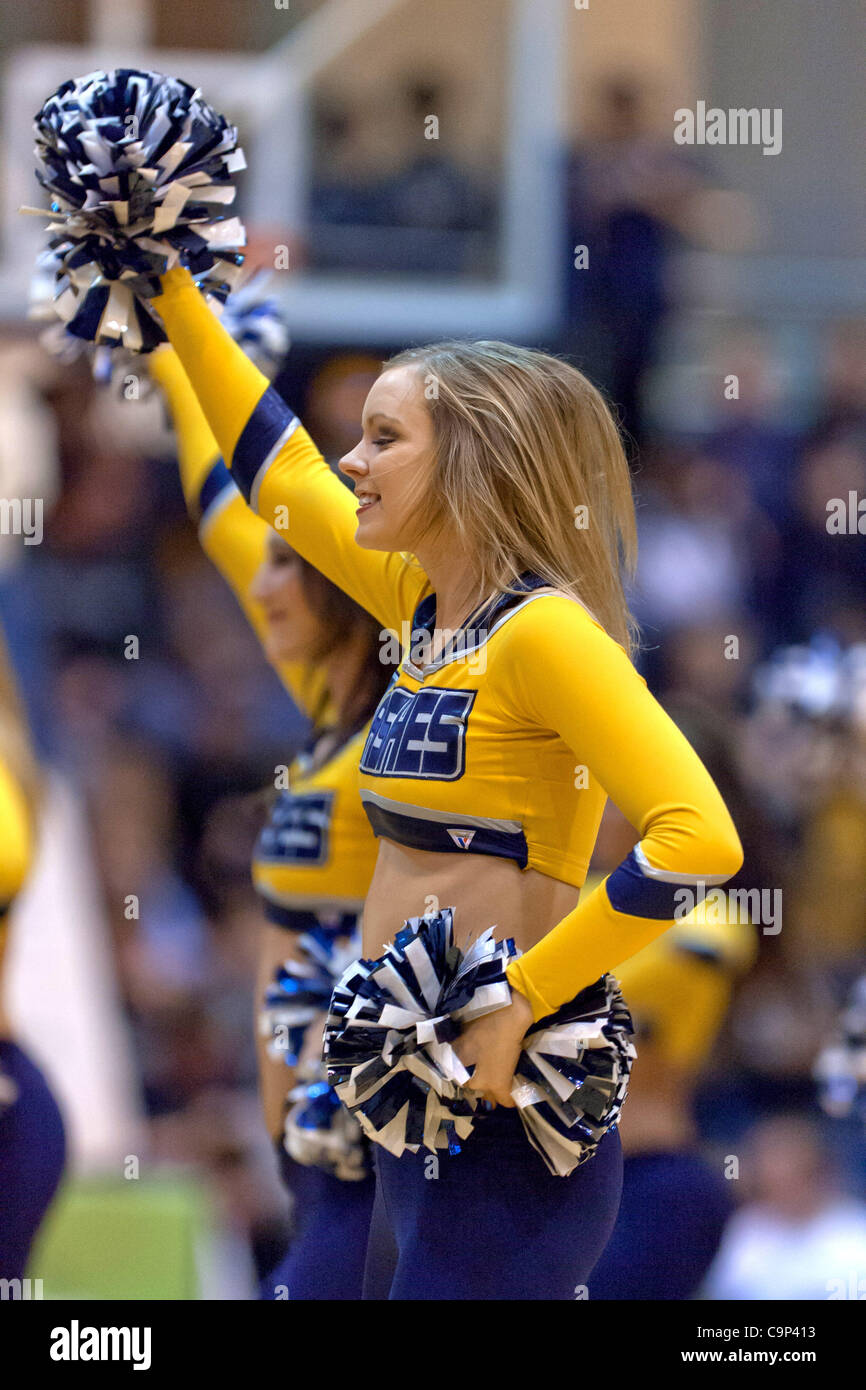 Feb. 4, 2012 - Kent, Ohio, U.S - A member of the Kent State dance team ...