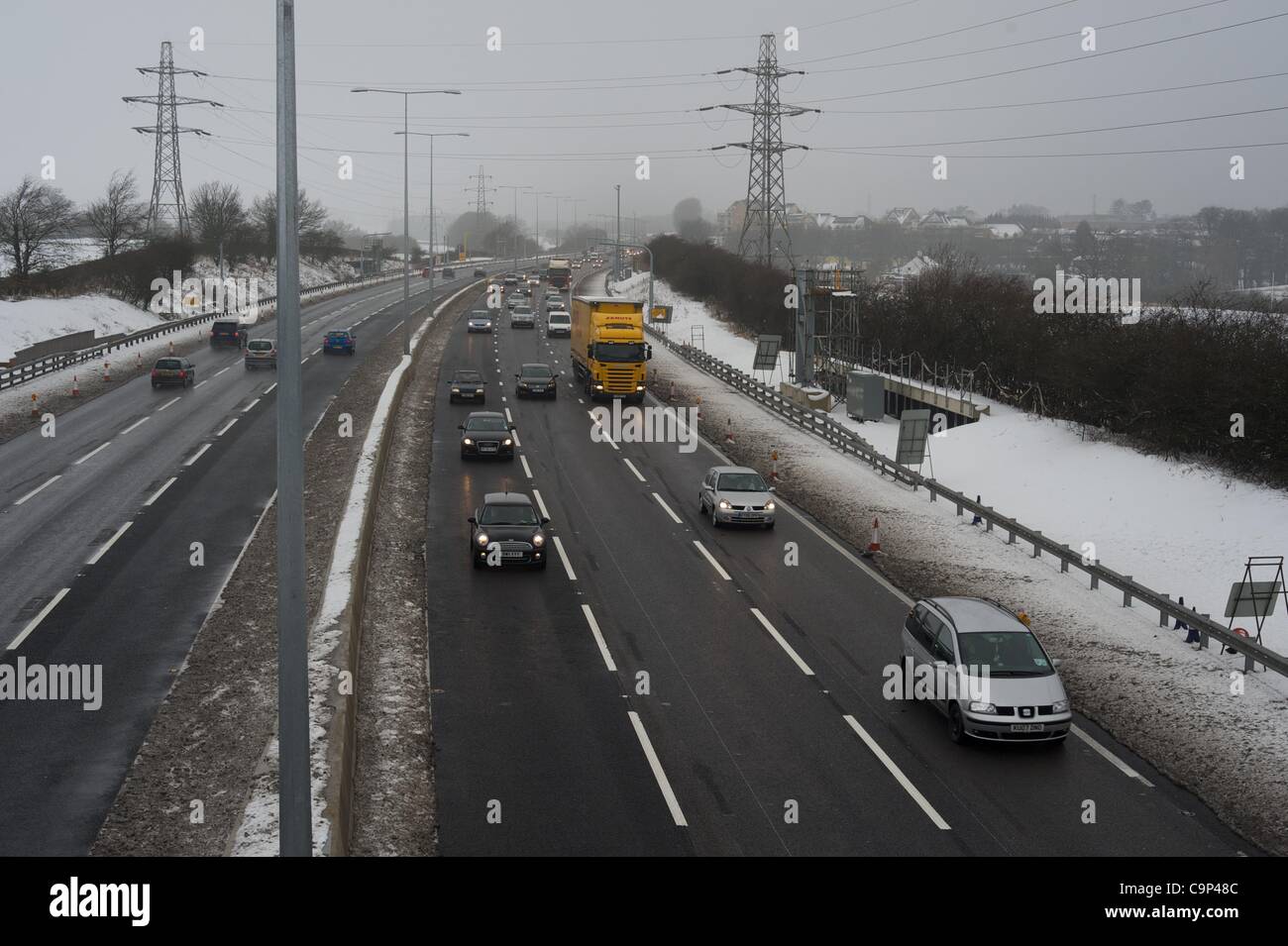 M1 luton motorway hi-res stock photography and images - Alamy