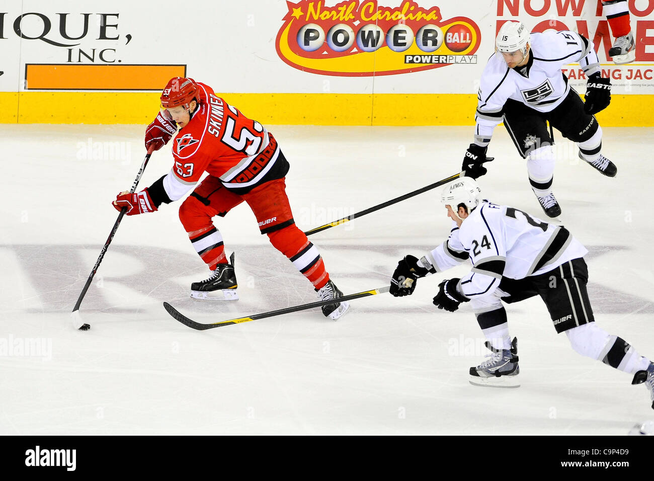 Feb. 4, 2012 - Raleigh, North Carolina, U.S - Carolina Hurricanes left ...