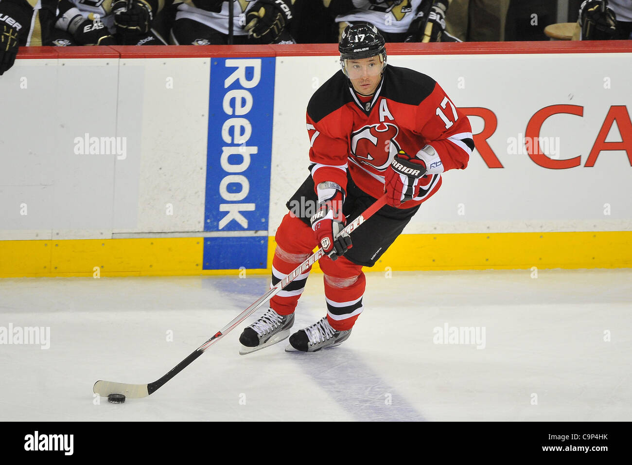 Feb. 5, 2012 - Newark, New Jersey, U.S - New Jersey Devils forward Ilya ...