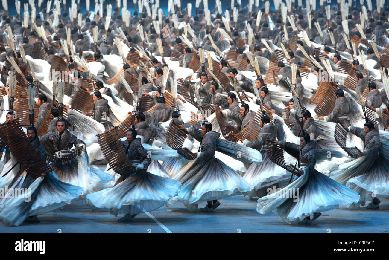 AUGUST 8, 2008 - Opening Ceremony : Artists perform during the opening ...