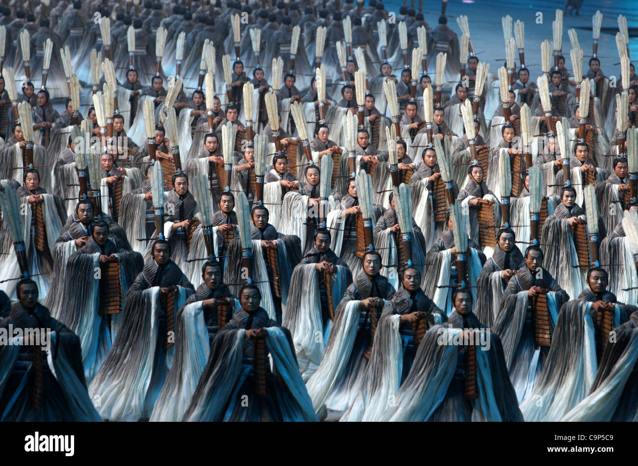 AUGUST 8, 2008 - Opening Ceremony : Artists perform during the opening ...