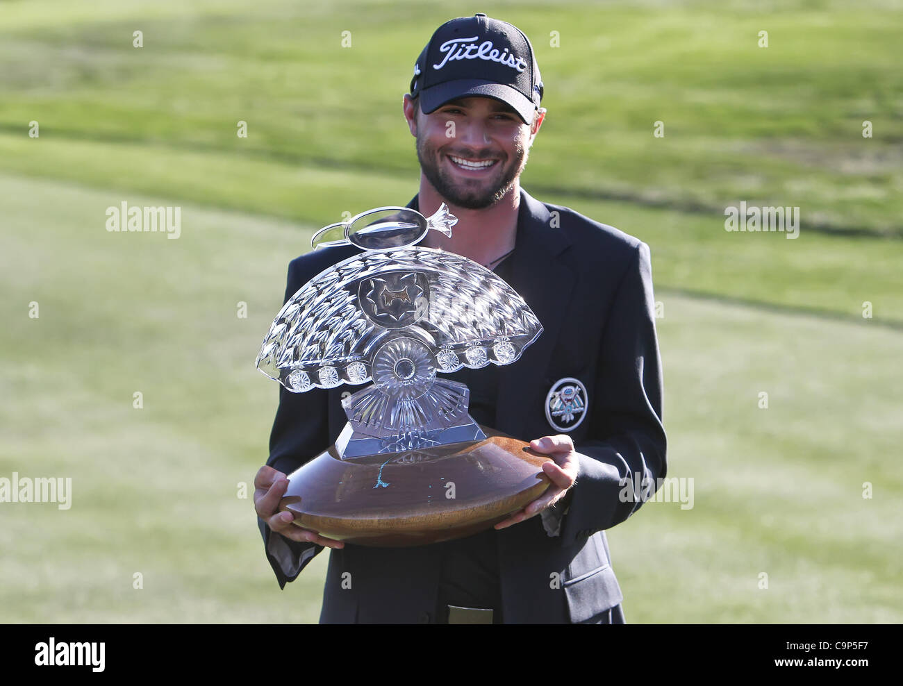 Feb. 5, 2012 - Phoenix, Arizona, U.S. - KYLE STANLEY poses with the ...