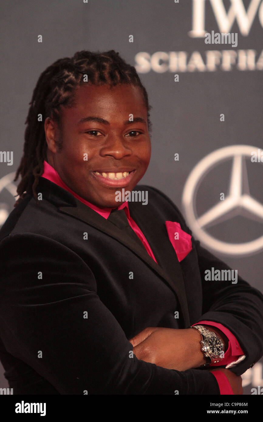 Feb. 6, 2012 - London, united Kingdom - Basketball player Ade Adepitan ...