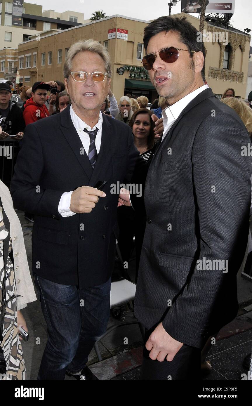 Gerry Beckley, John Stamos at the induction ceremony for Star on the ...
