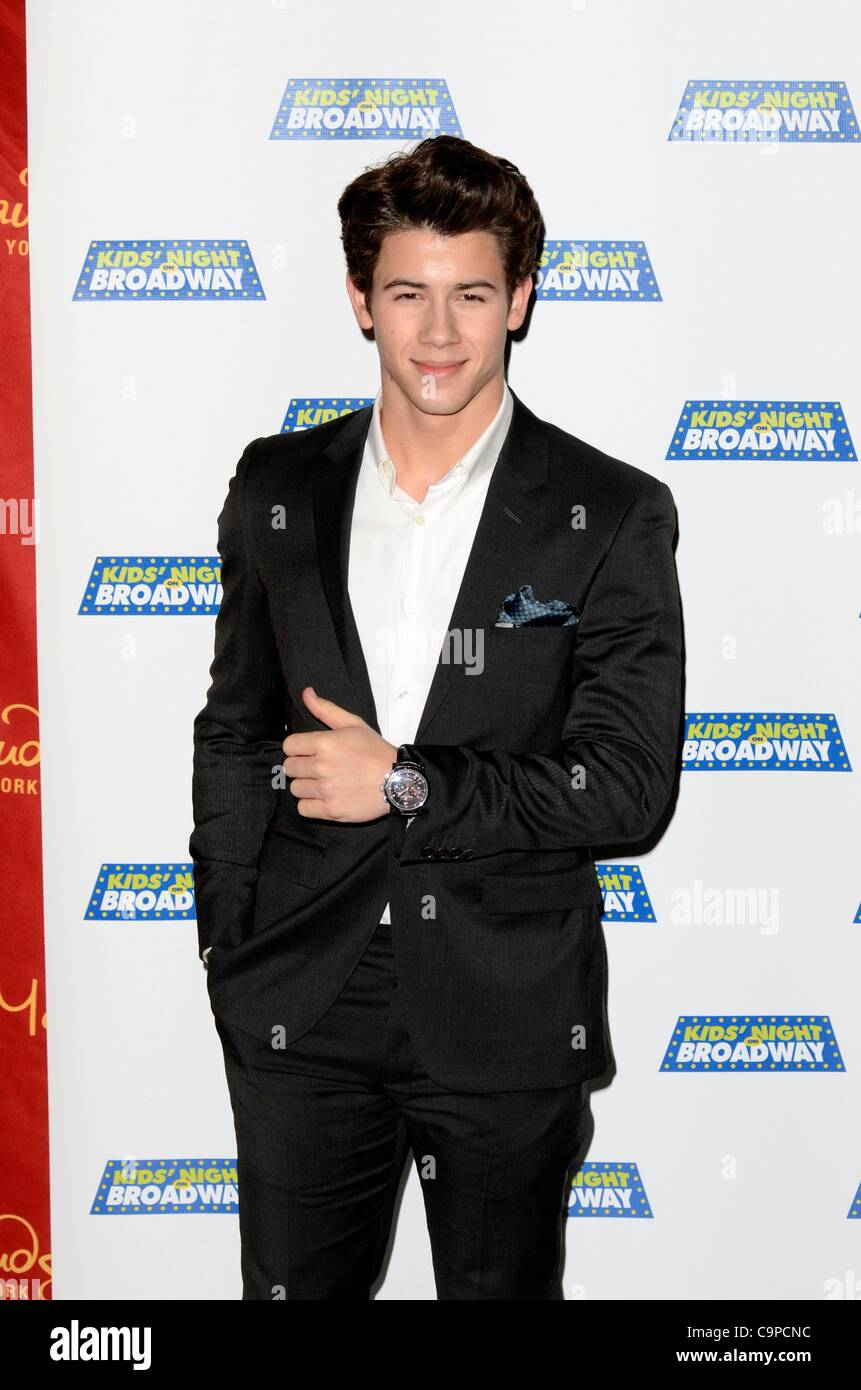Nick Jonas in attendance for The Broadway League's 2012 Kids' Night Out ...