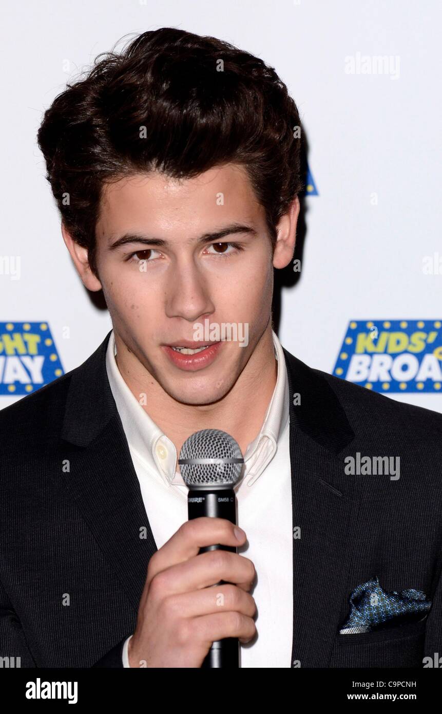 Nick Jonas in attendance for The Broadway League's 2012 Kids' Night Out ...