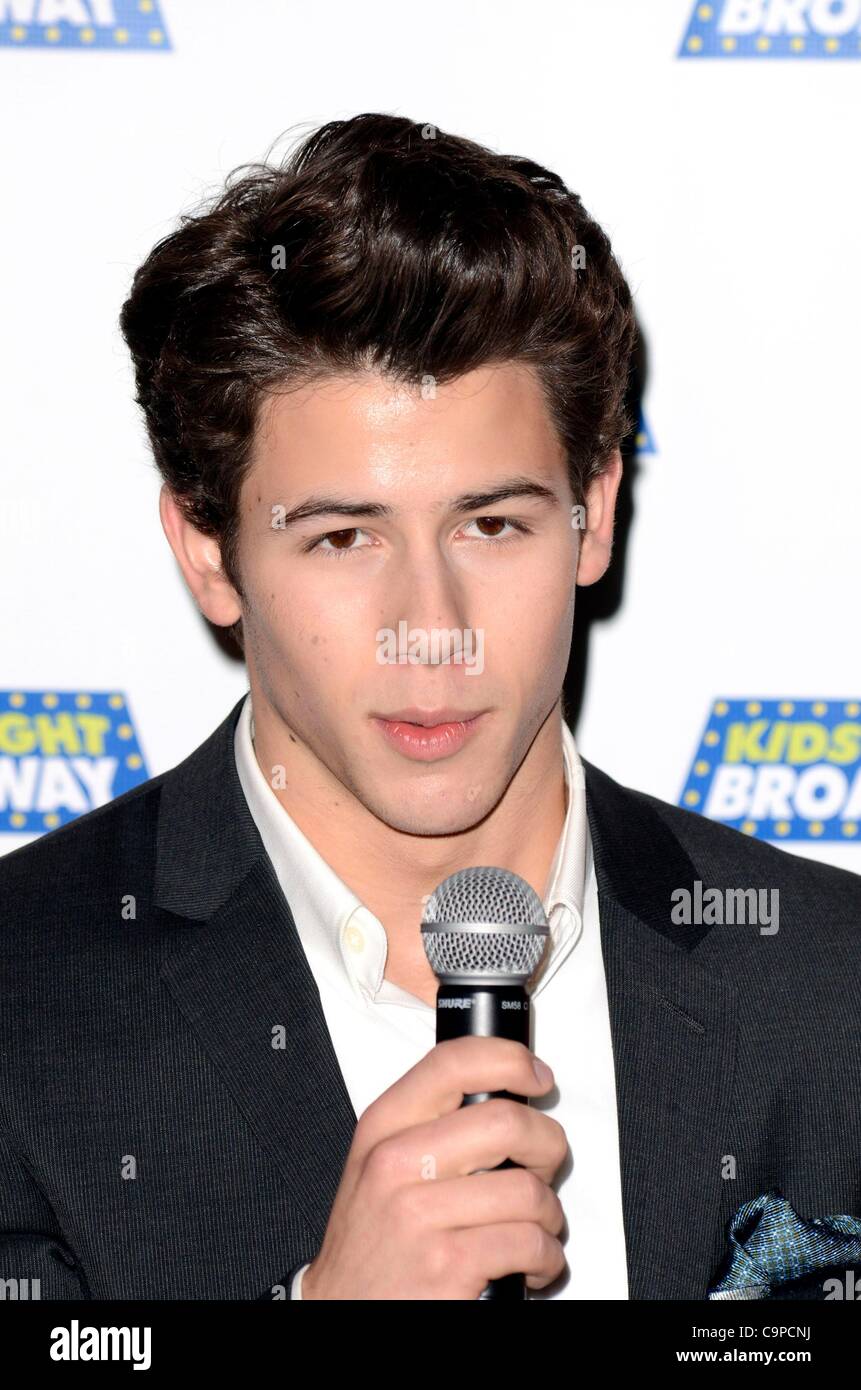 Nick Jonas in attendance for The Broadway League's 2012 Kids' Night Out ...