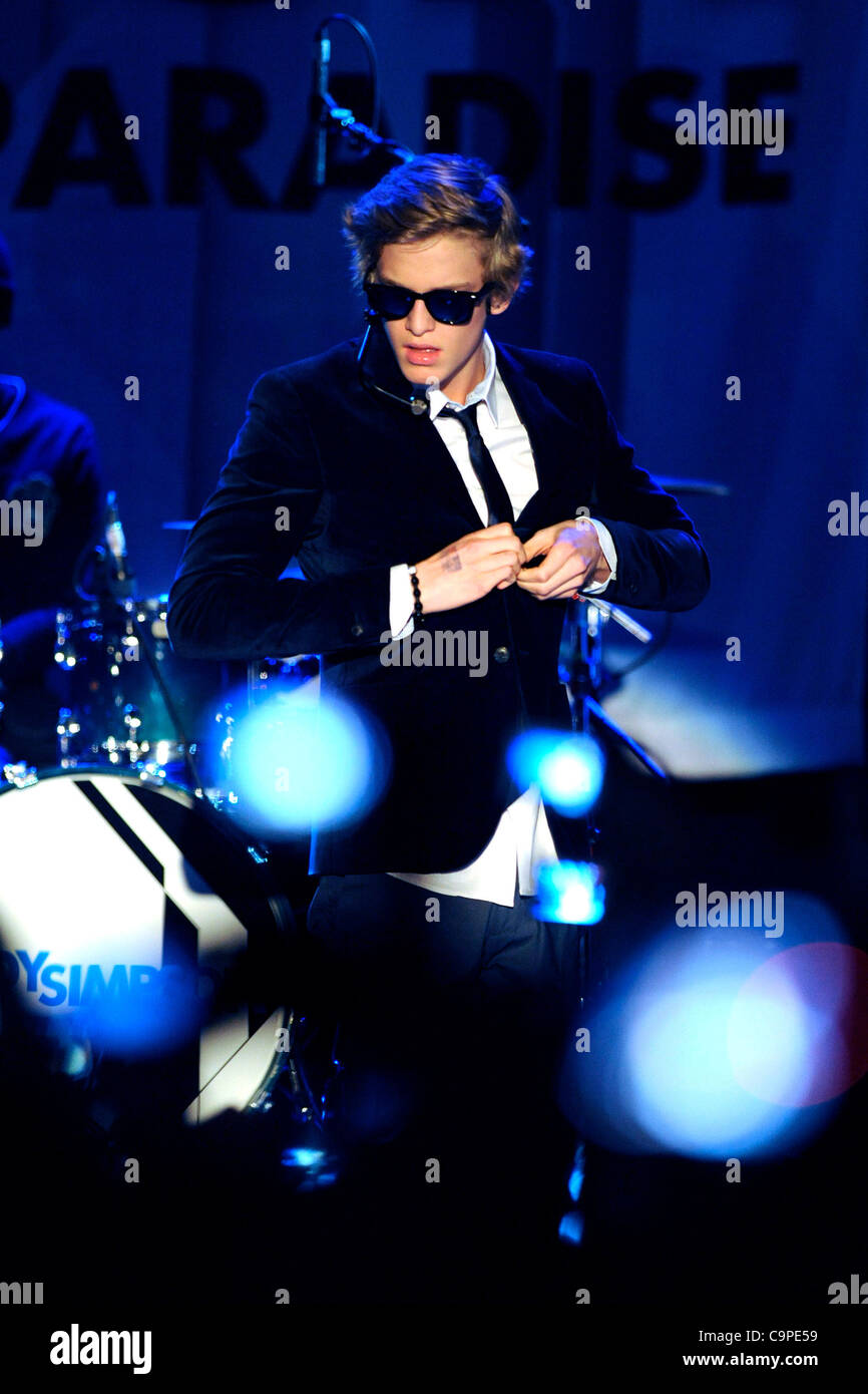 February 7, 2012 - Toronto, Canada - Australian pop singer Cody Simpson ...