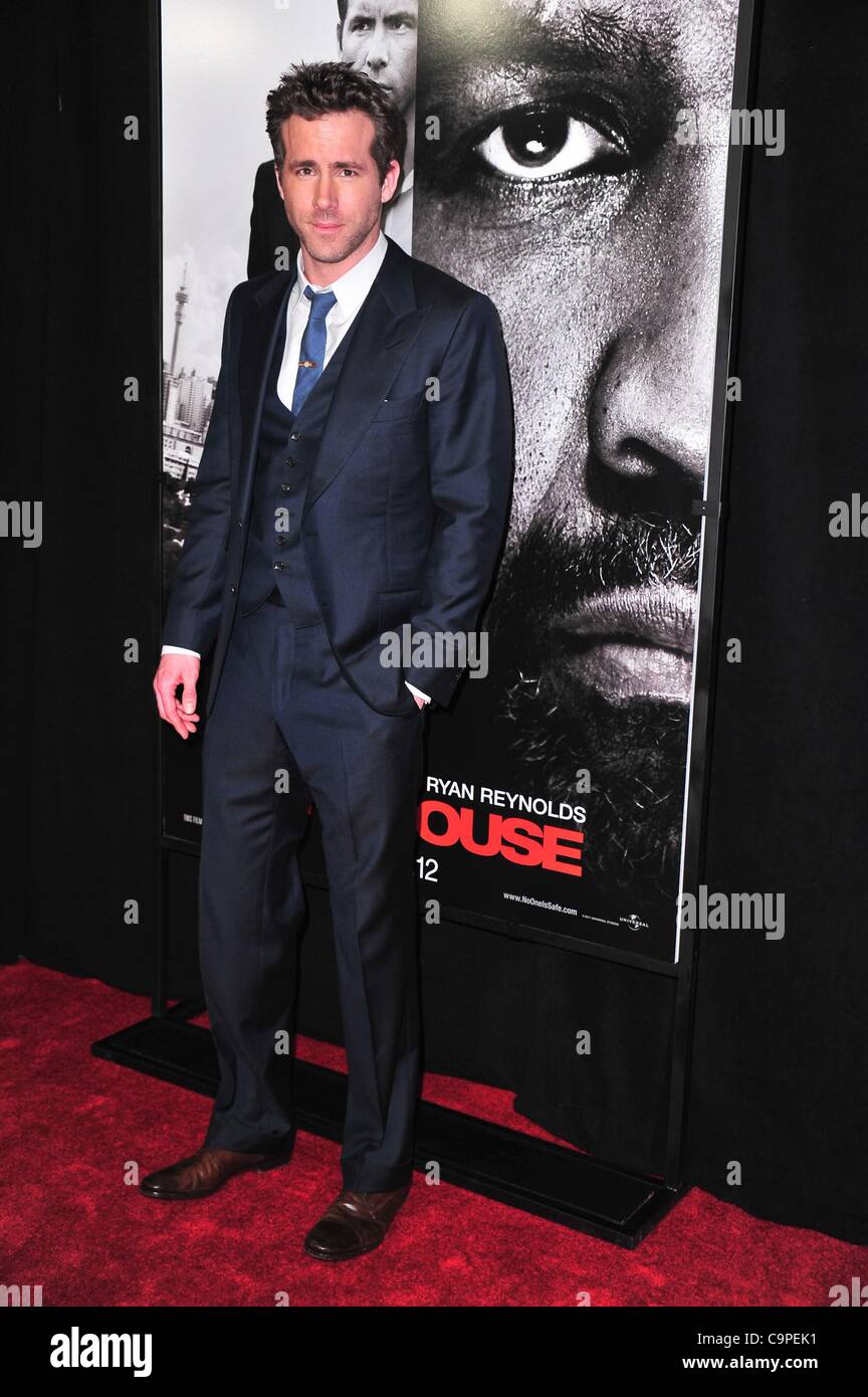 Ryan Reynolds at arrivals for SAFE HOUSE Premiere, School of Visual ...