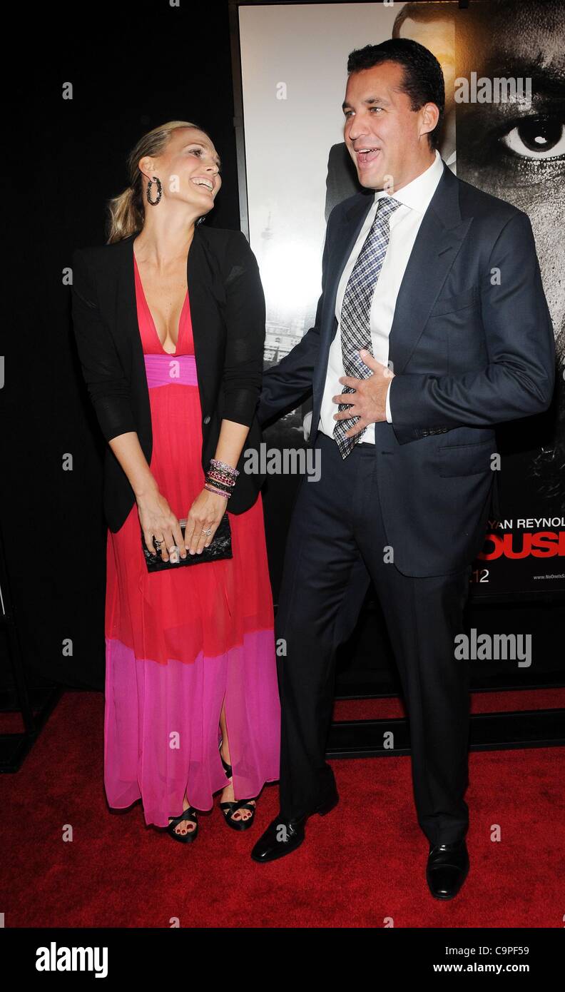 Molly Sims, producer Scott Stuber at arrivals for SAFE HOUSE Premiere ...