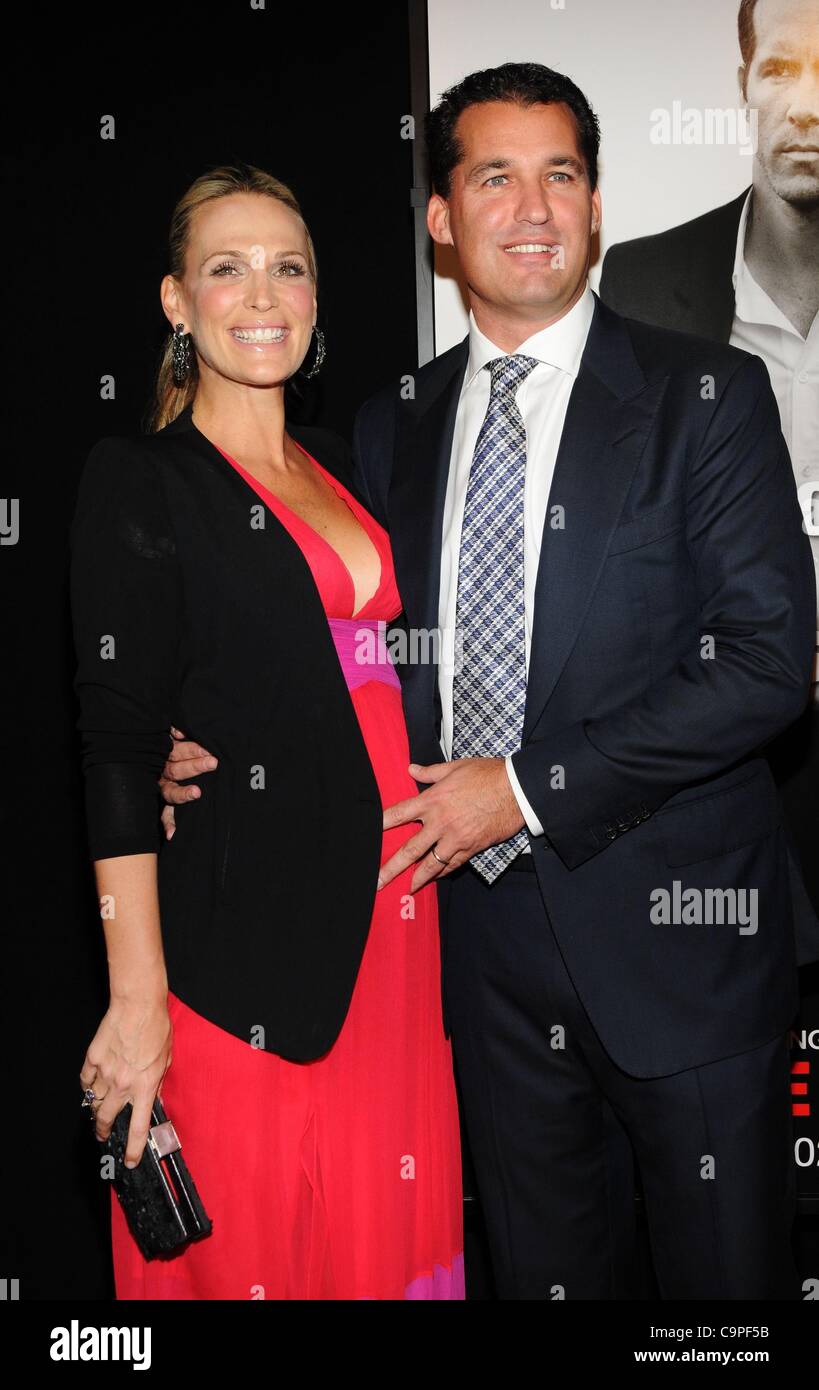 Molly Sims, producer Scott Stuber at arrivals for SAFE HOUSE Premiere ...
