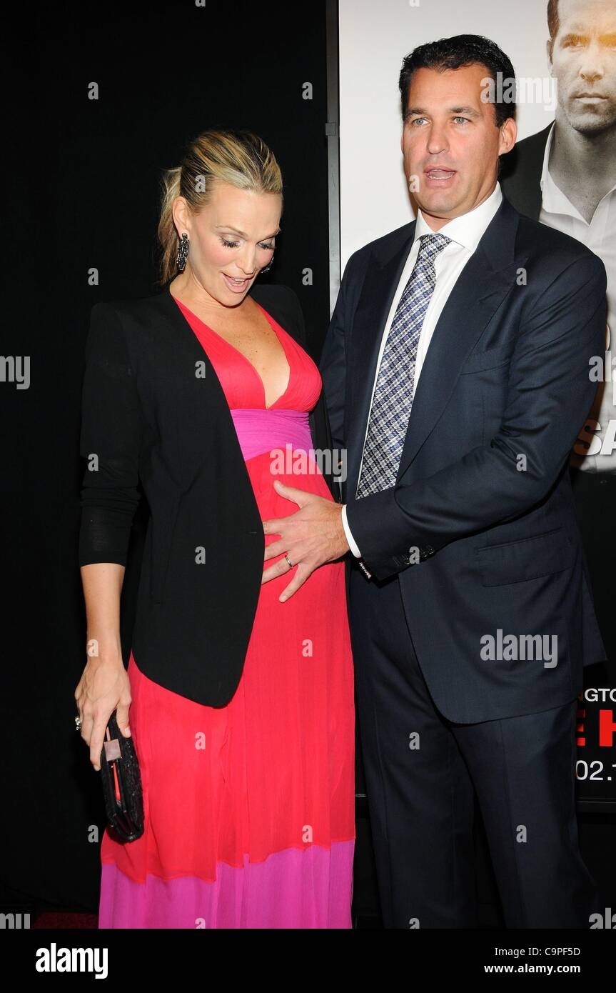 Molly Sims, producer Scott Stuber at arrivals for SAFE HOUSE Premiere ...
