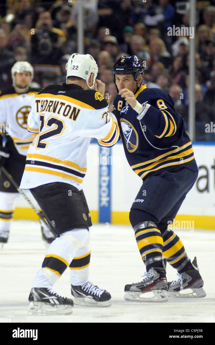Feb. 8, 2012 - Buffalo, New York, U.S - Buffalo Sabres left wing Cody ...
