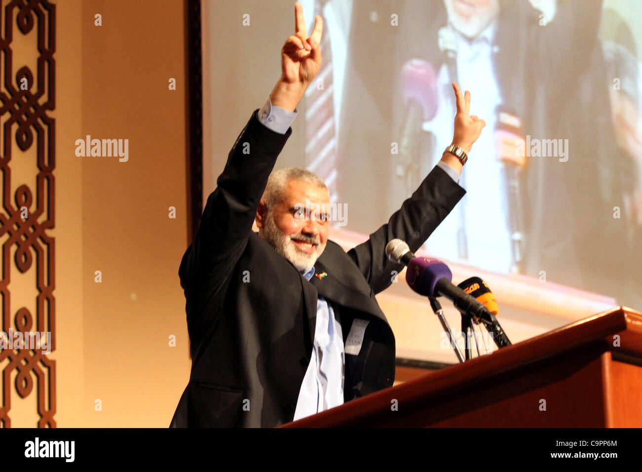 Feb. 8, 2012 - Kuwait, Kuwait - The Hamas prime minister in Gaza ...